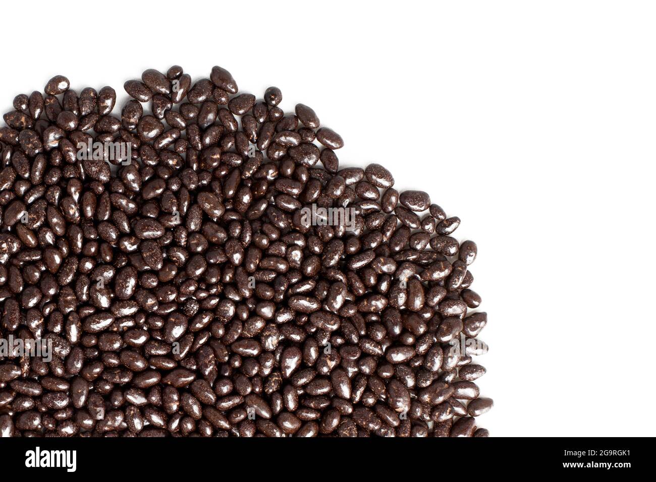 texture of chocolate round candies Stock Photo - Alamy