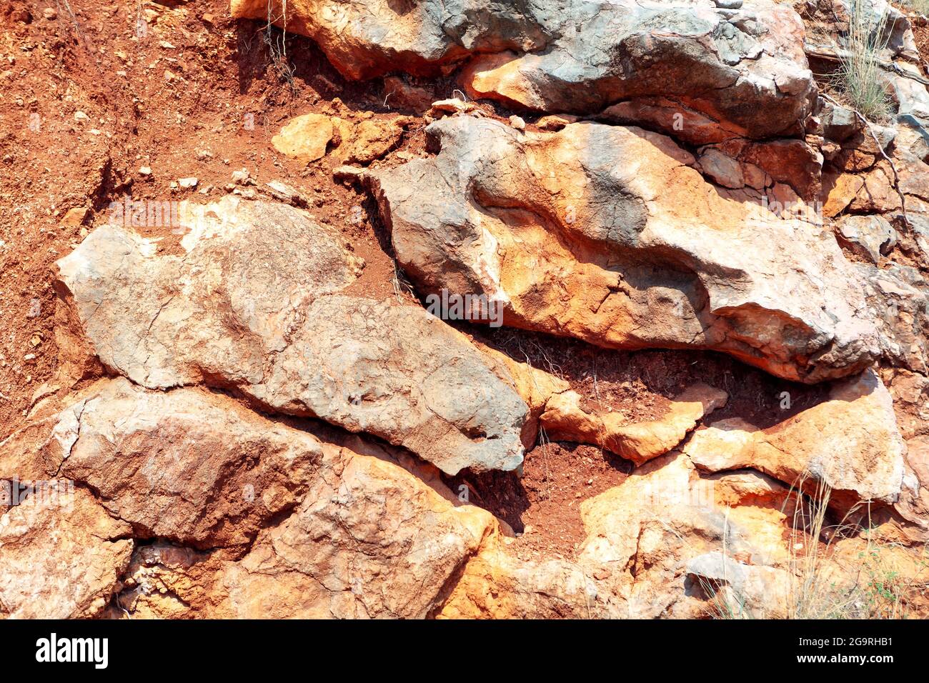 Jagged rock surface . Cliff rock texture Stock Photo - Alamy