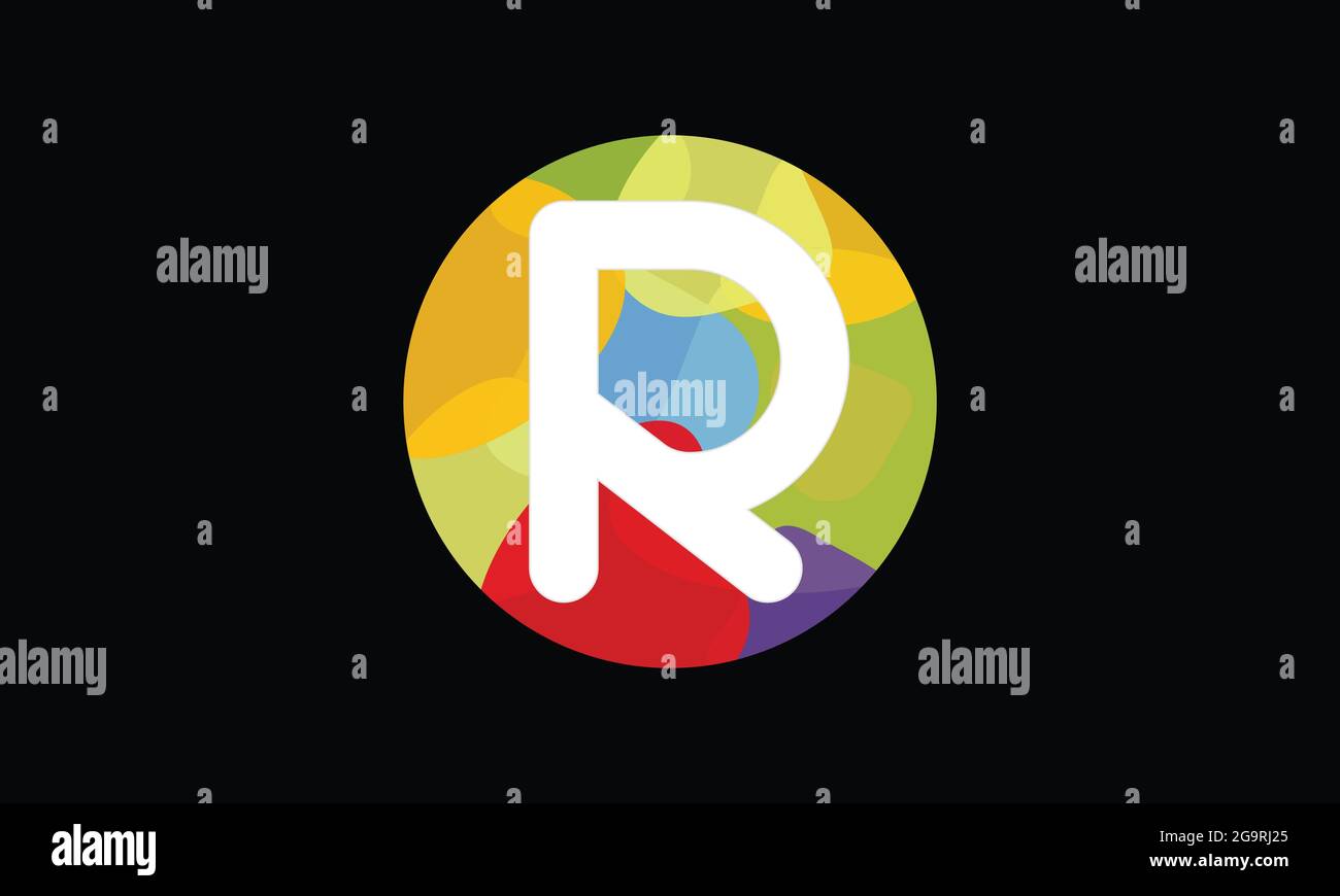 Colorful r design hi-res stock photography and images - Alamy
