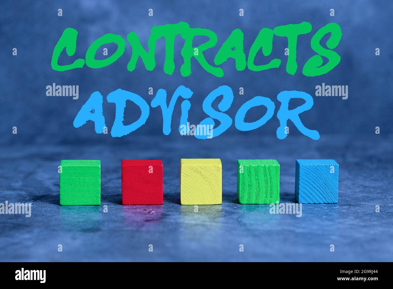 Hand writing sign Contracts Advisor, Business approach ensure the ...