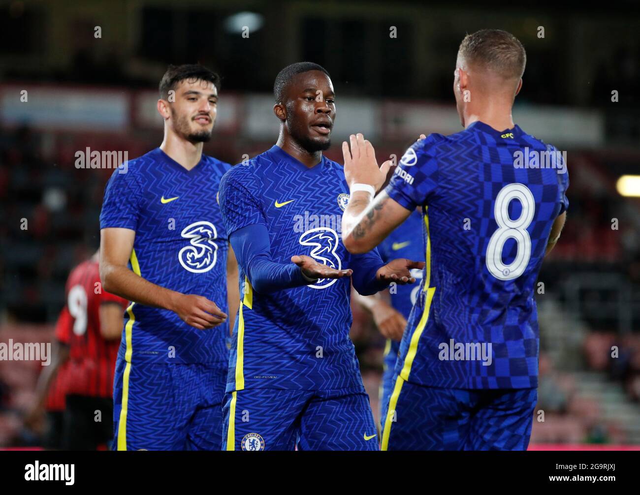 Armando broja celebrates 2021 hi-res stock photography and images - Alamy