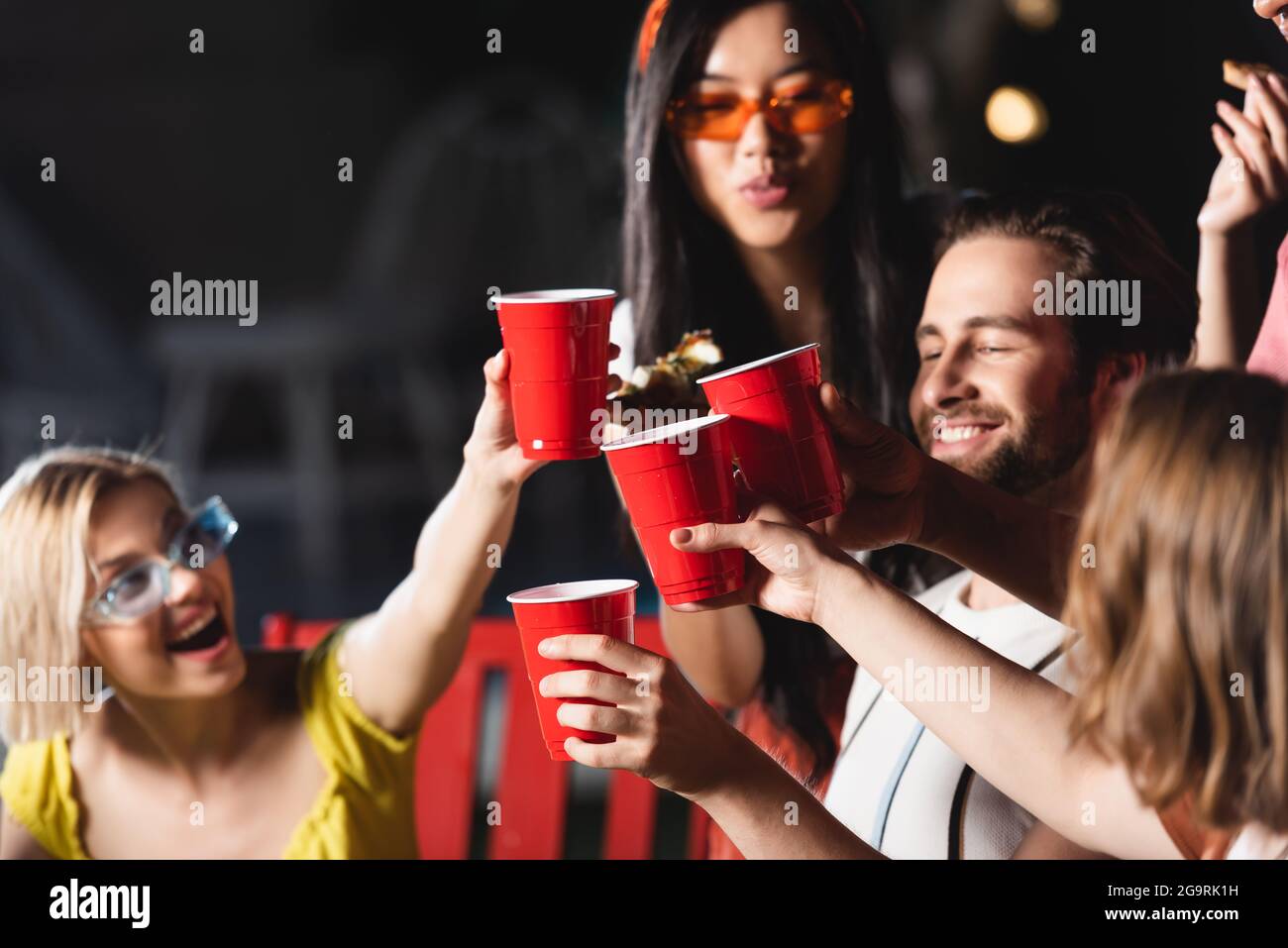 Hands toasting cups hi-res stock photography and images - Alamy