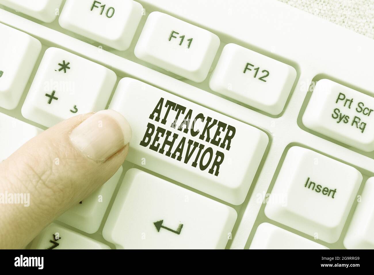 Handwriting Text Attacker Behavior Word Written On Analyze And Predict The Attacker Behavior Of