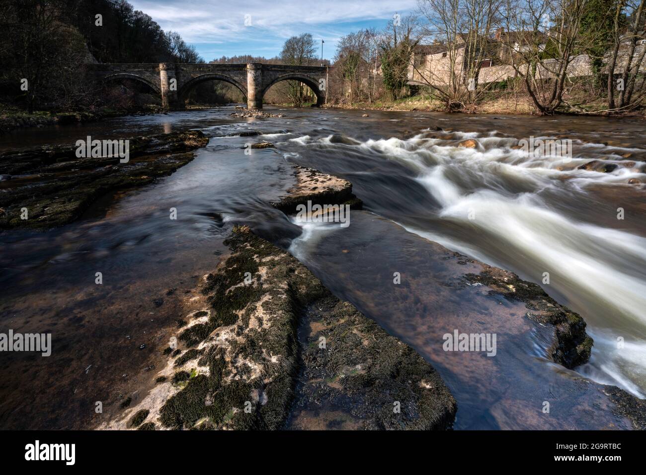 Bridge river swale hi-res stock photography and images - Alamy