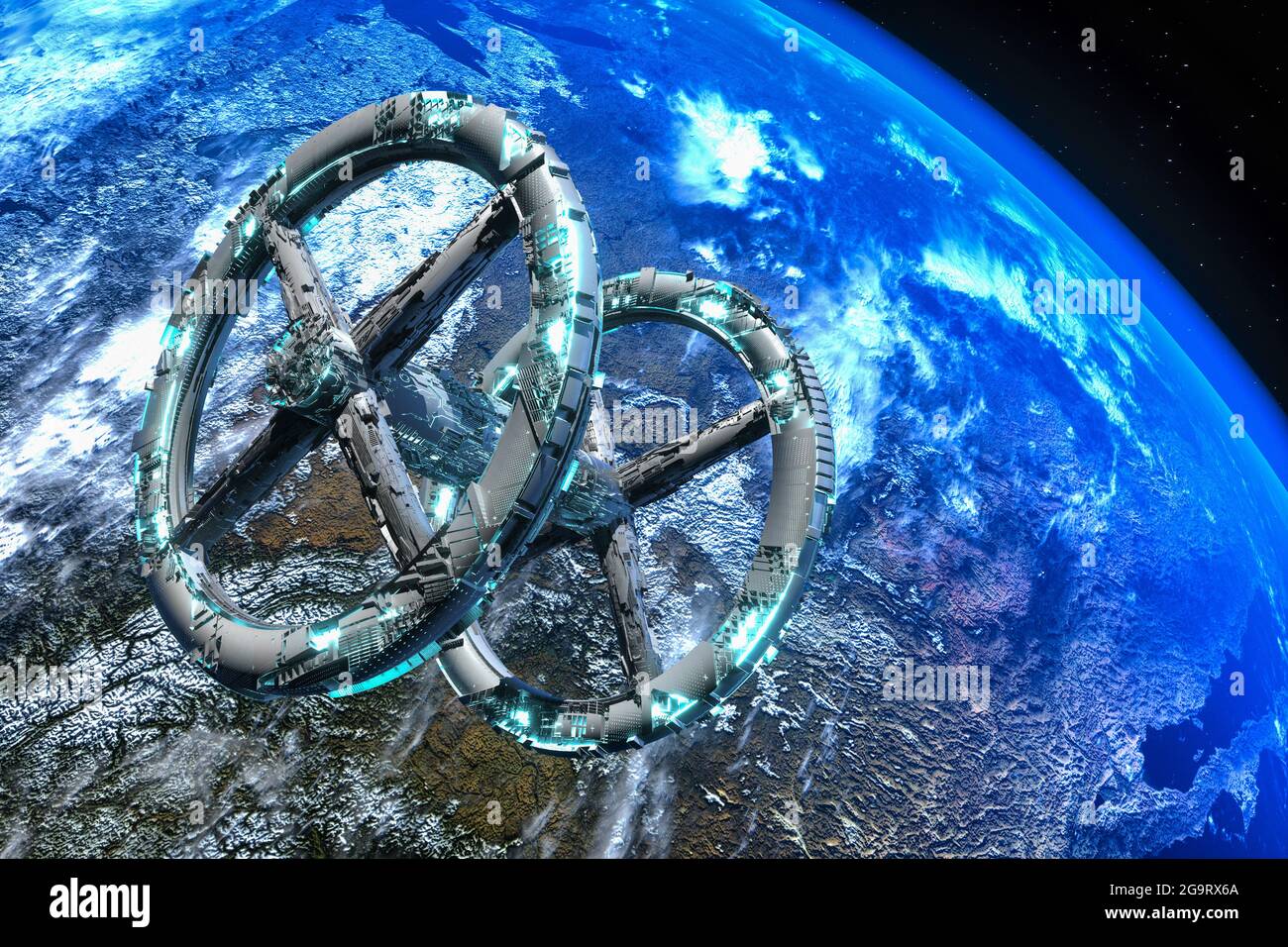 Rendering earth infinity 3d earth hi-res stock photography and images ...