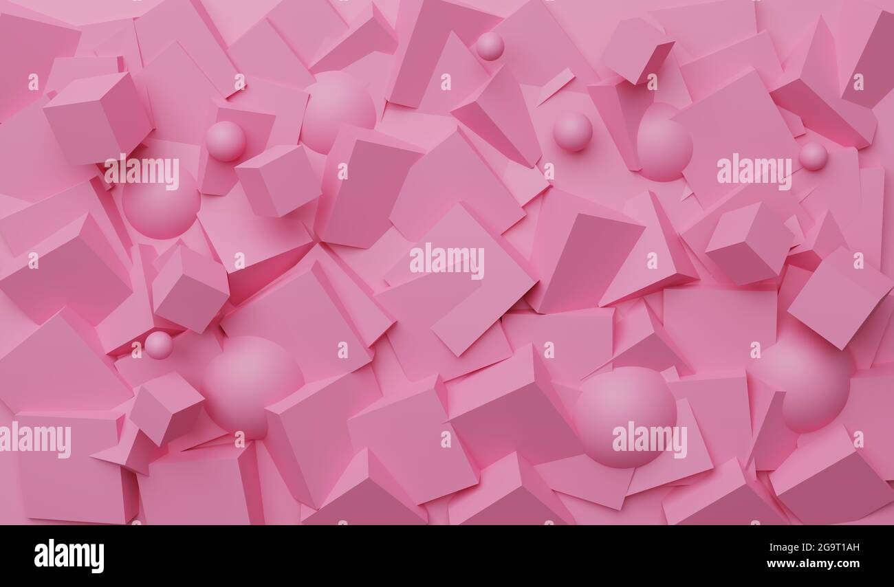 Pink textured background . 3D illustration Stock Photo - Alamy