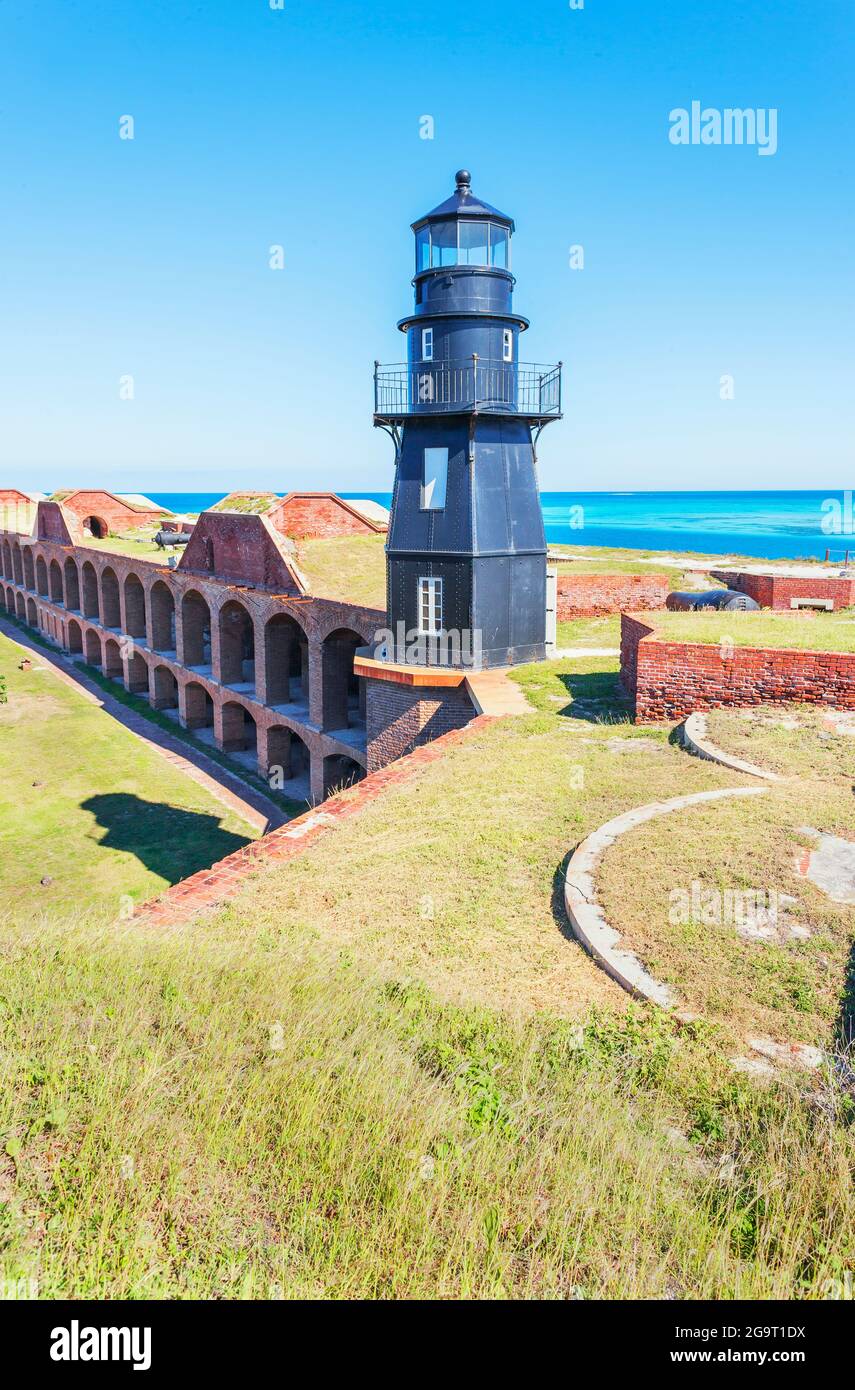 Fort Jefferson, Dry Tortugas National Park, Florida, USA Stock Photo ...