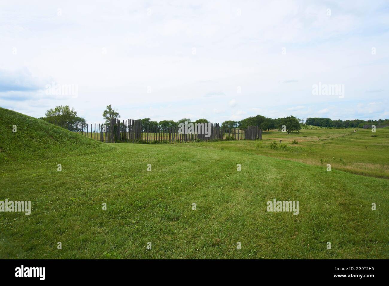 Aztalan State Park, Lake Mills Wisconsin Stock Photo - Alamy