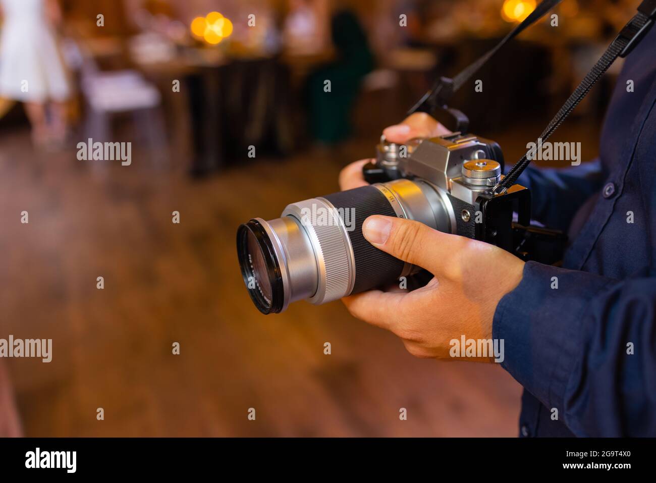 Production movie video concept : Professional videographer or ...