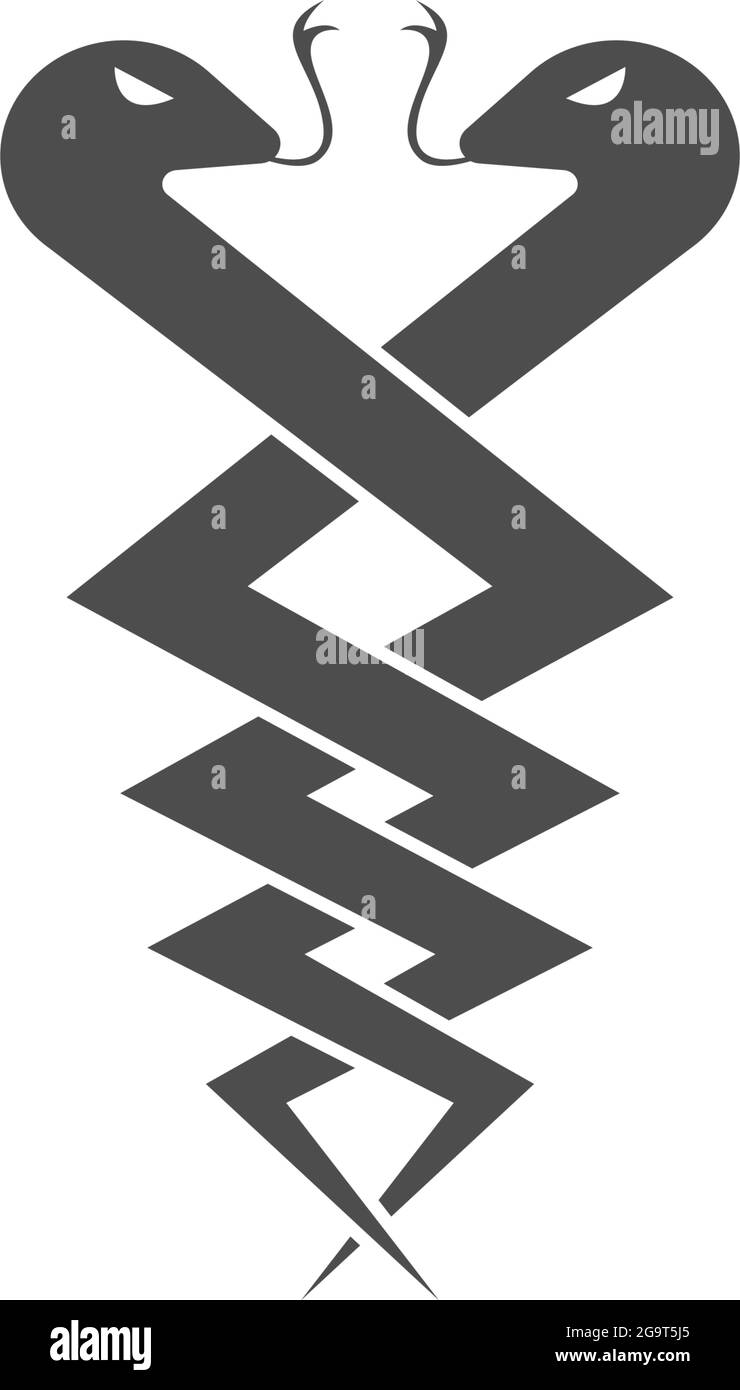 Snake icon logo design vector template illustration Stock Vector Image ...