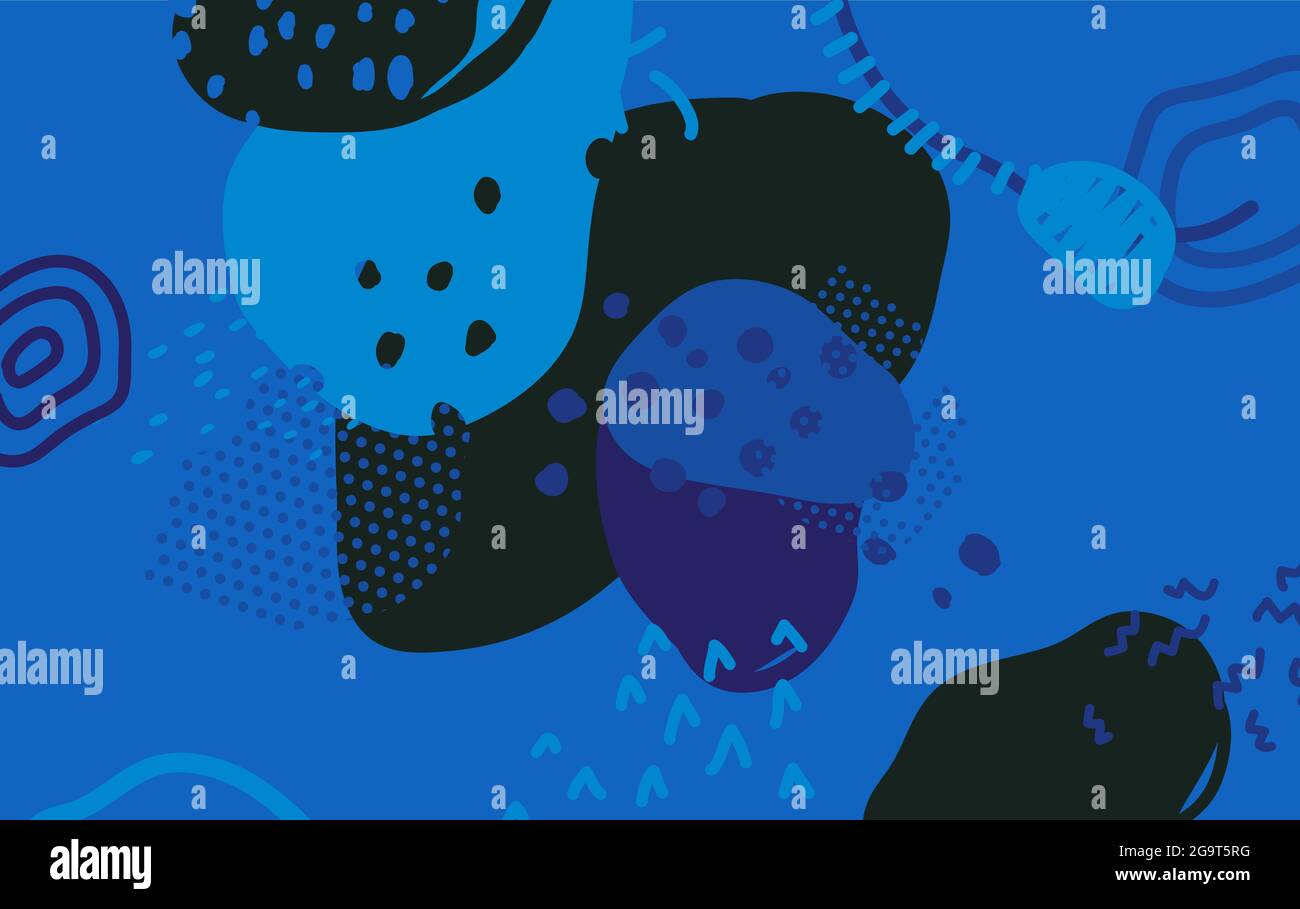 Abstract colored background from triangles, circles and lines. Vector ...