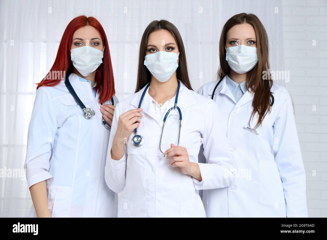 Medical workers in hospital Stock Photo - Alamy