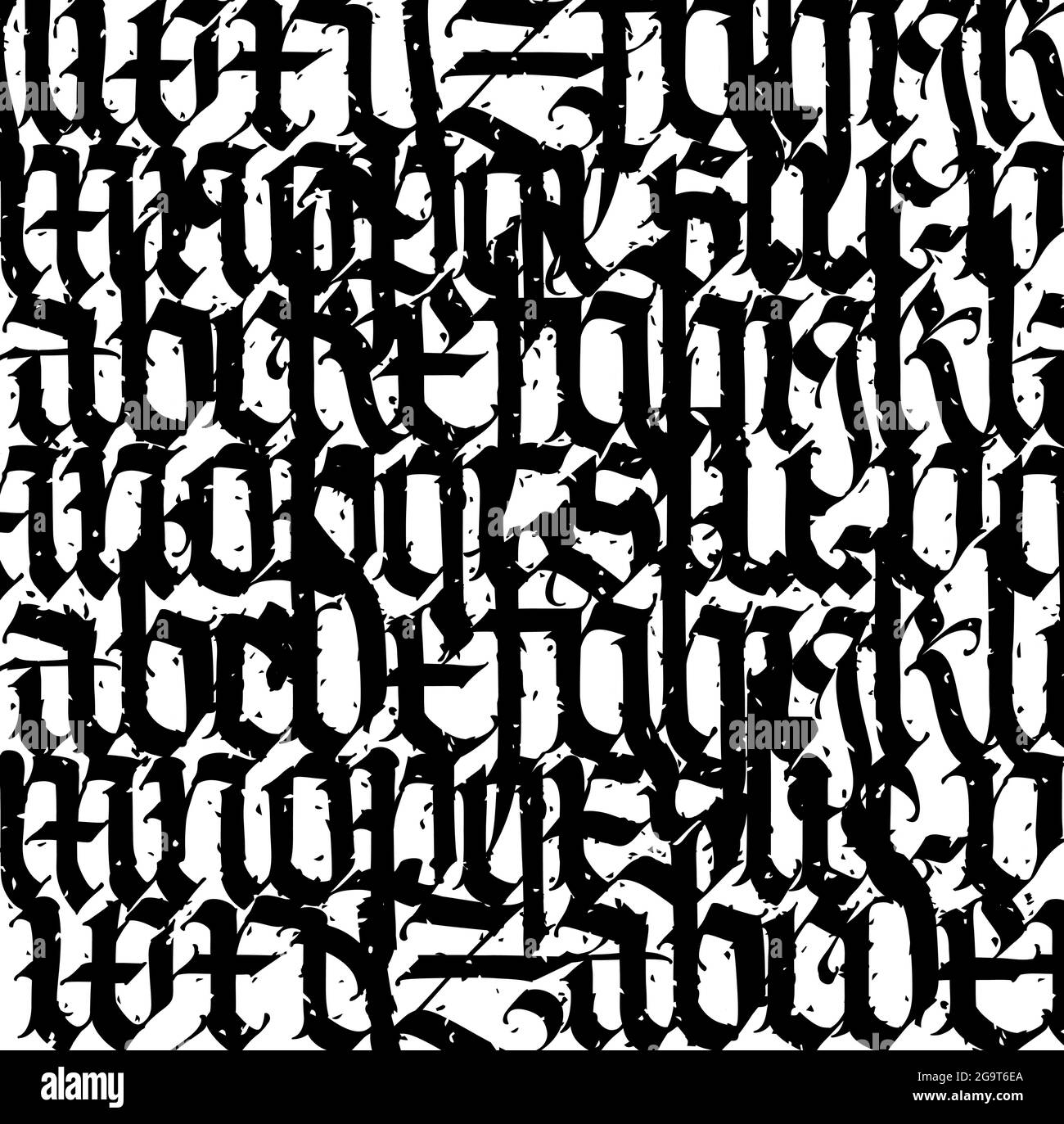 Calligraffiti vector vectors Black and White Stock Photos & Images - Alamy