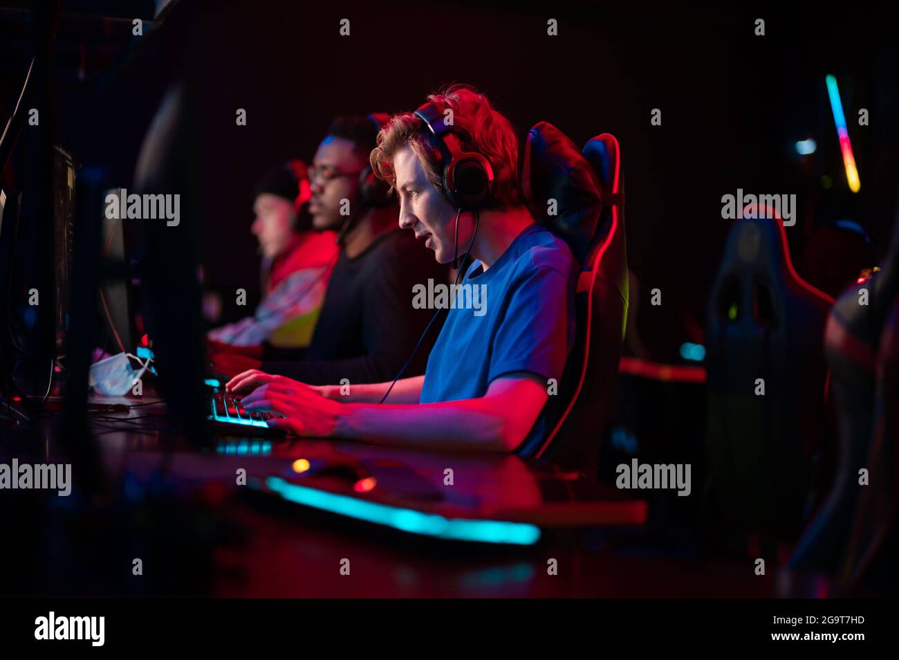 International gaming event. Arena for conducting esports competitions ...
