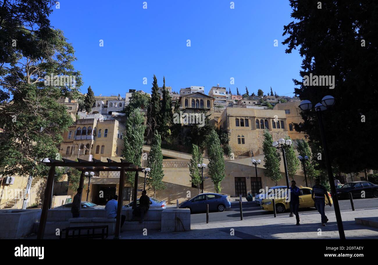 As Salt, Jordan. 27th July, 2021. Photo taken on July 27, 2021 shows a ...