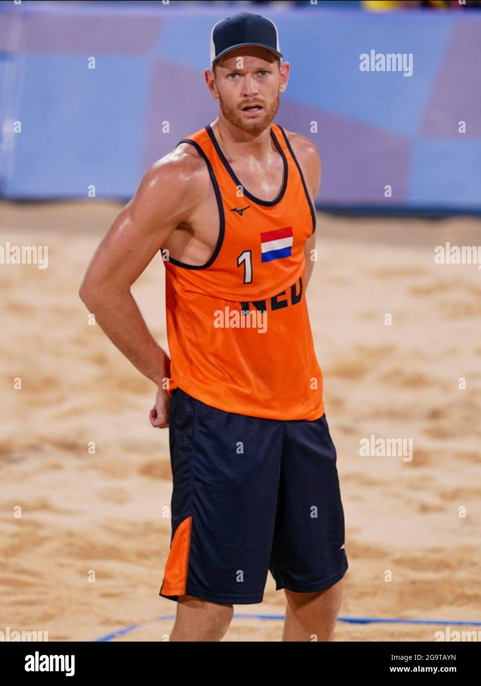 TOKYO, JAPAN - JULY 27: Alexander Brouwer of the Netherlands competing ...