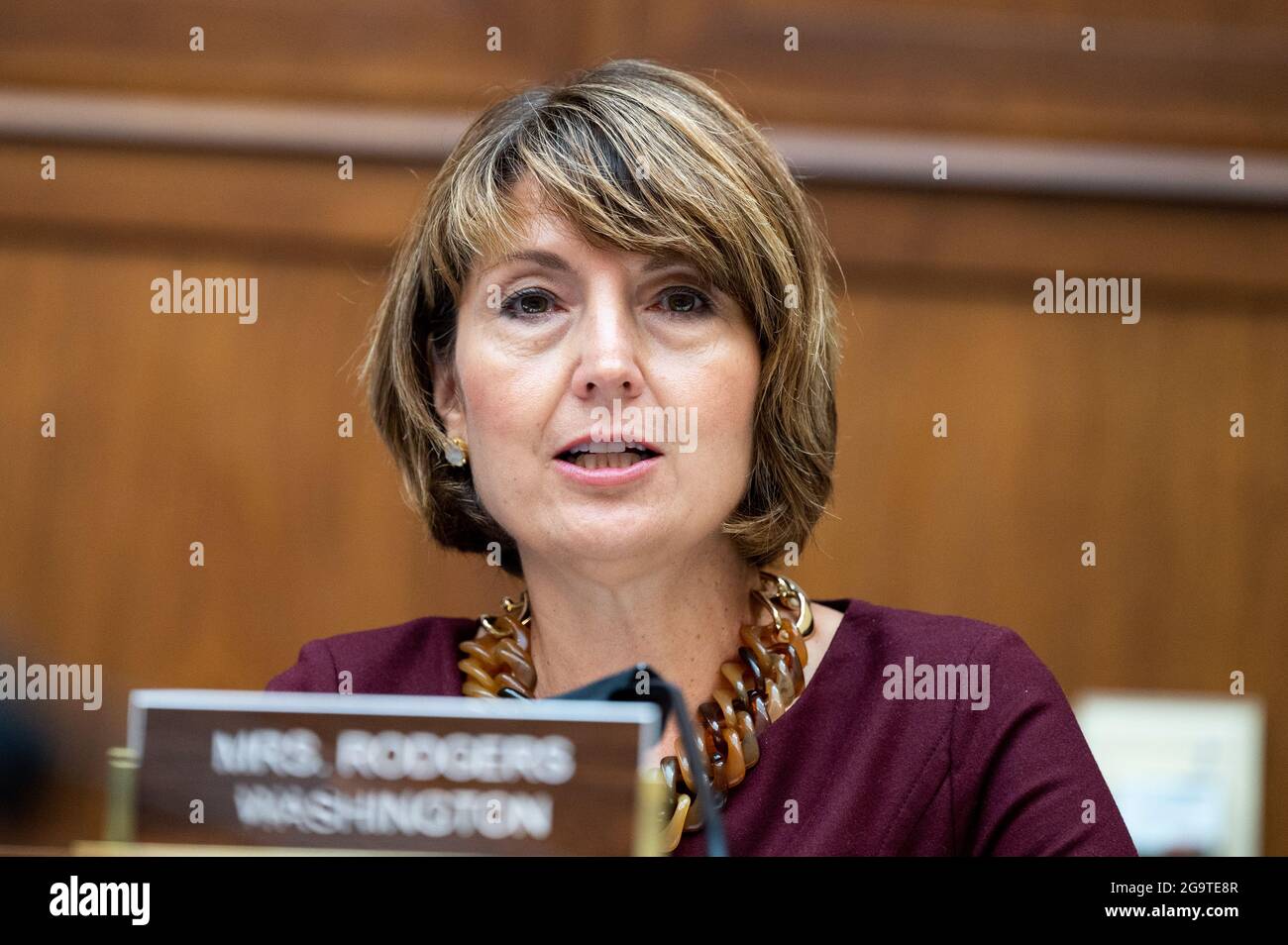 July 27, 2021 - Washington, DC, United States: U.S. Representative ...