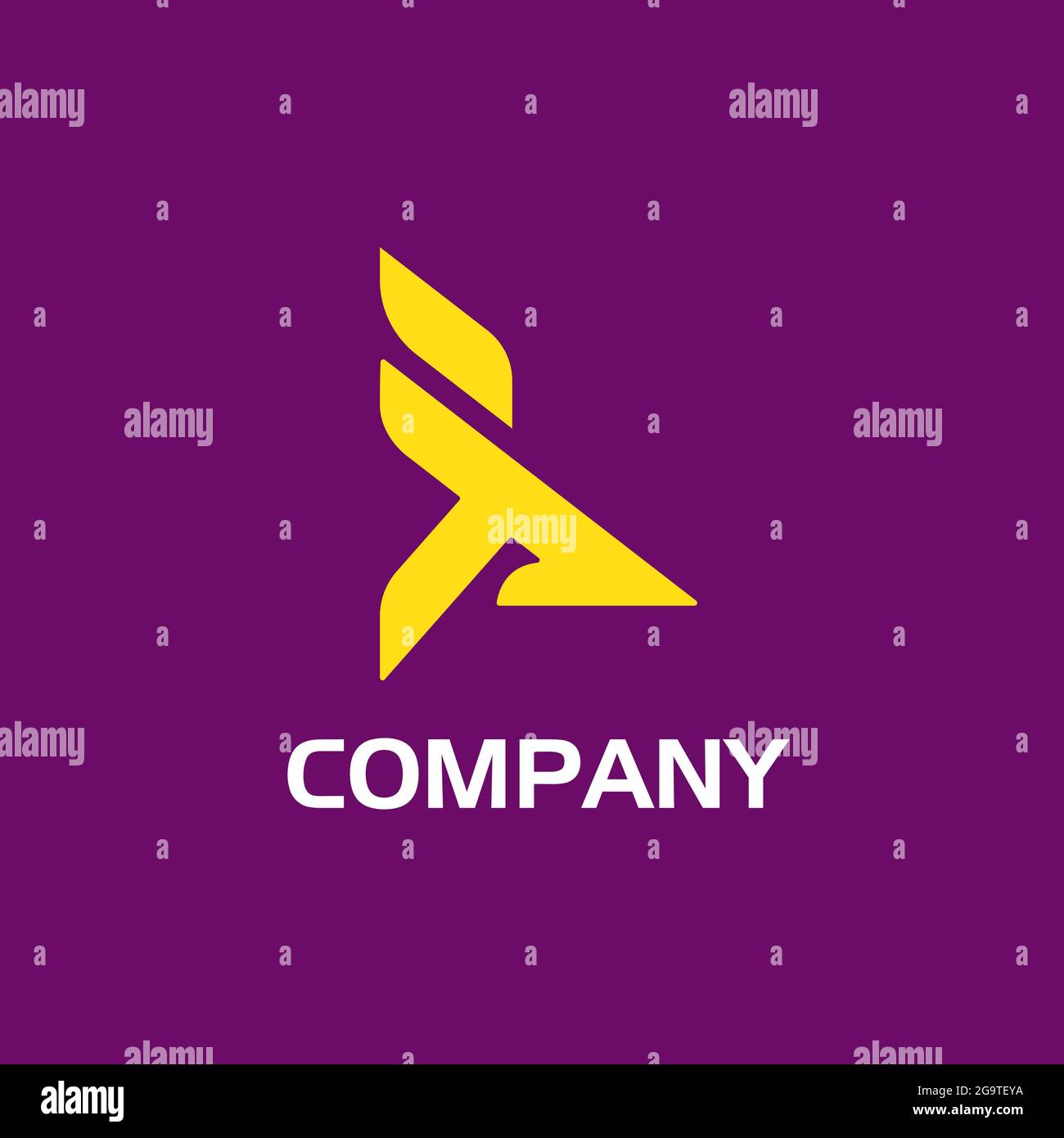 Angel logo hi-res stock photography and images - Alamy