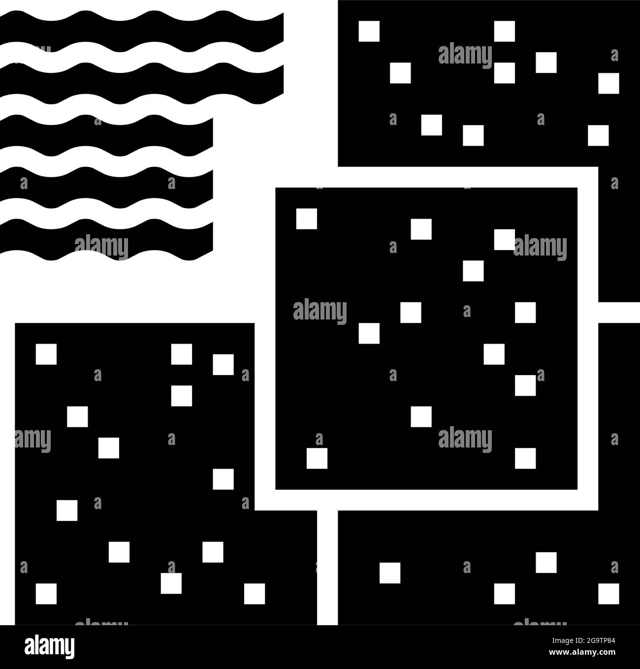 stone flooring glyph icon vector illustration Stock Vector Image & Art ...