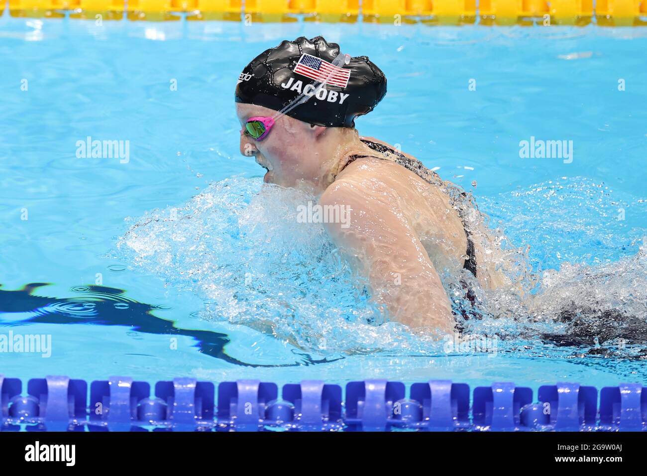 Tokyo, Japan. 27th July, 2021. Jacoby Lydia (USA) Swimming : Women's ...