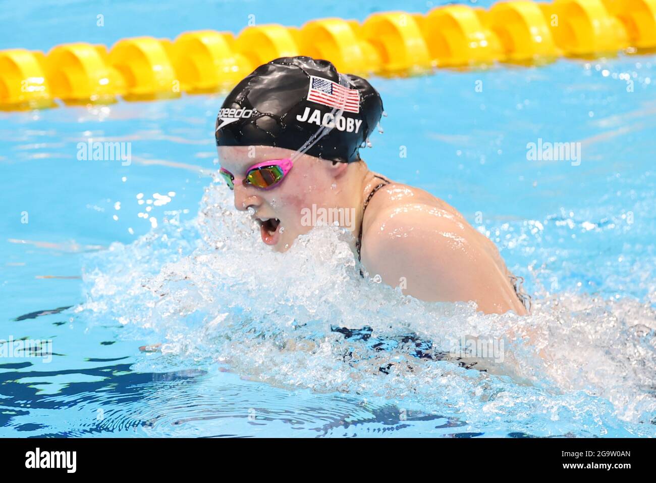 Tokyo, Japan. 27th July, 2021. Jacoby Lydia (USA) Swimming : Women's ...