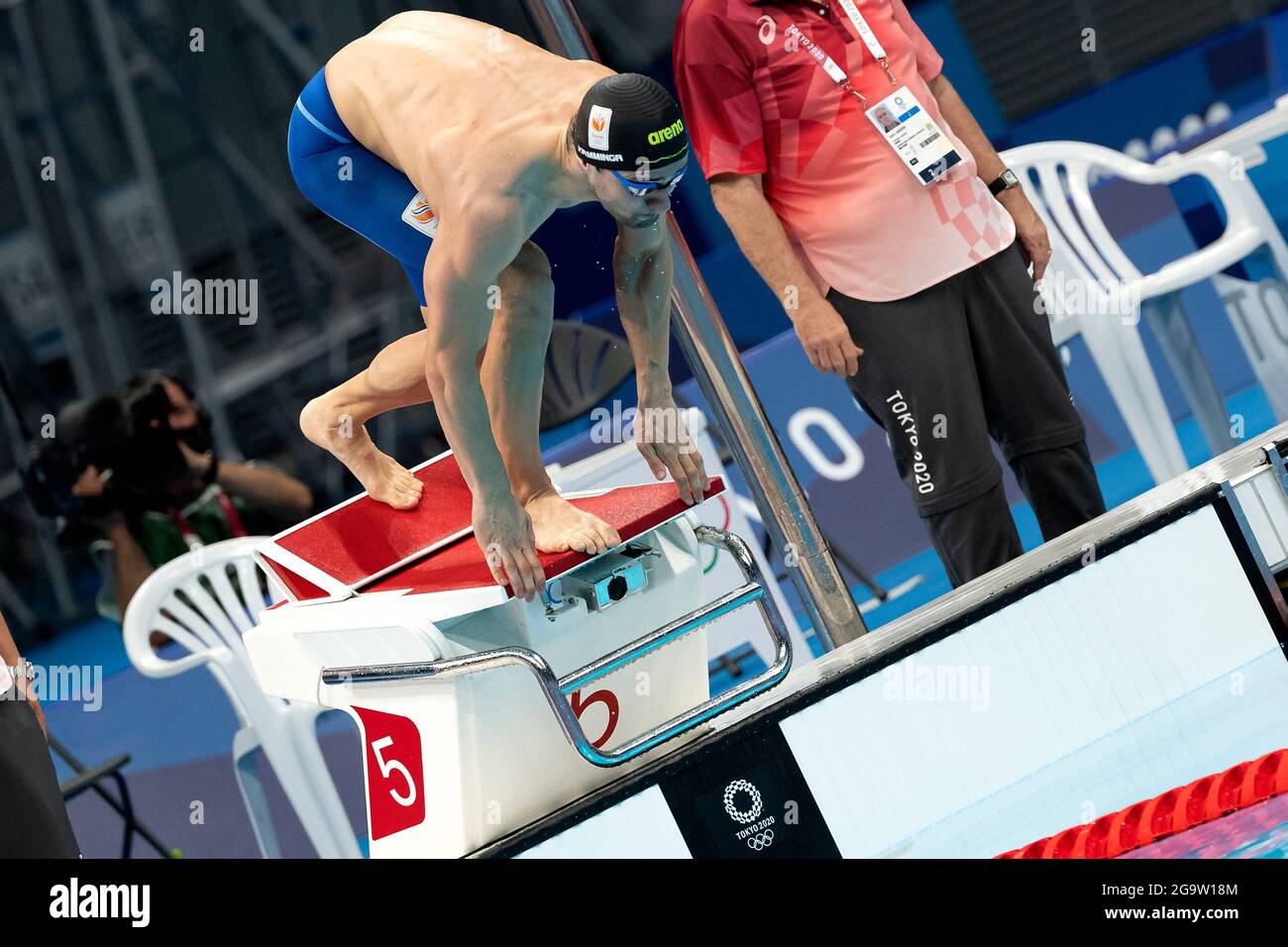TOKYO, JAPAN - JULY 27: Arno Kamminga of Netherlands competing in the ...