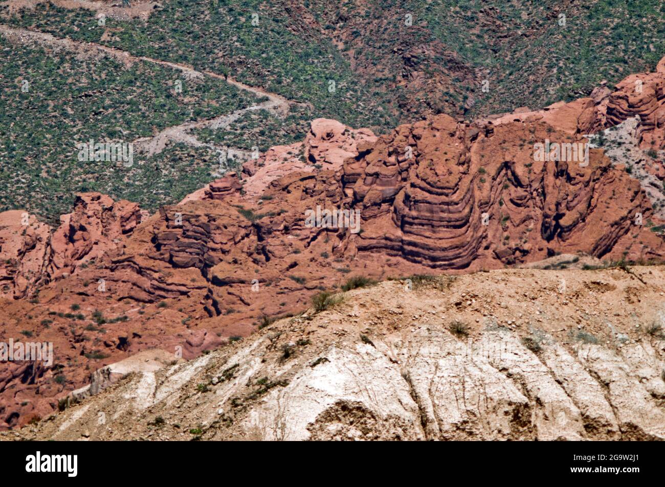 Quebrada de las Conchas (Salta, Argentina Stock Photo - Alamy