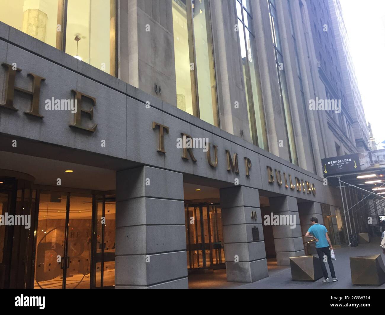 The Trump Building in New York Stock Photo - Alamy
