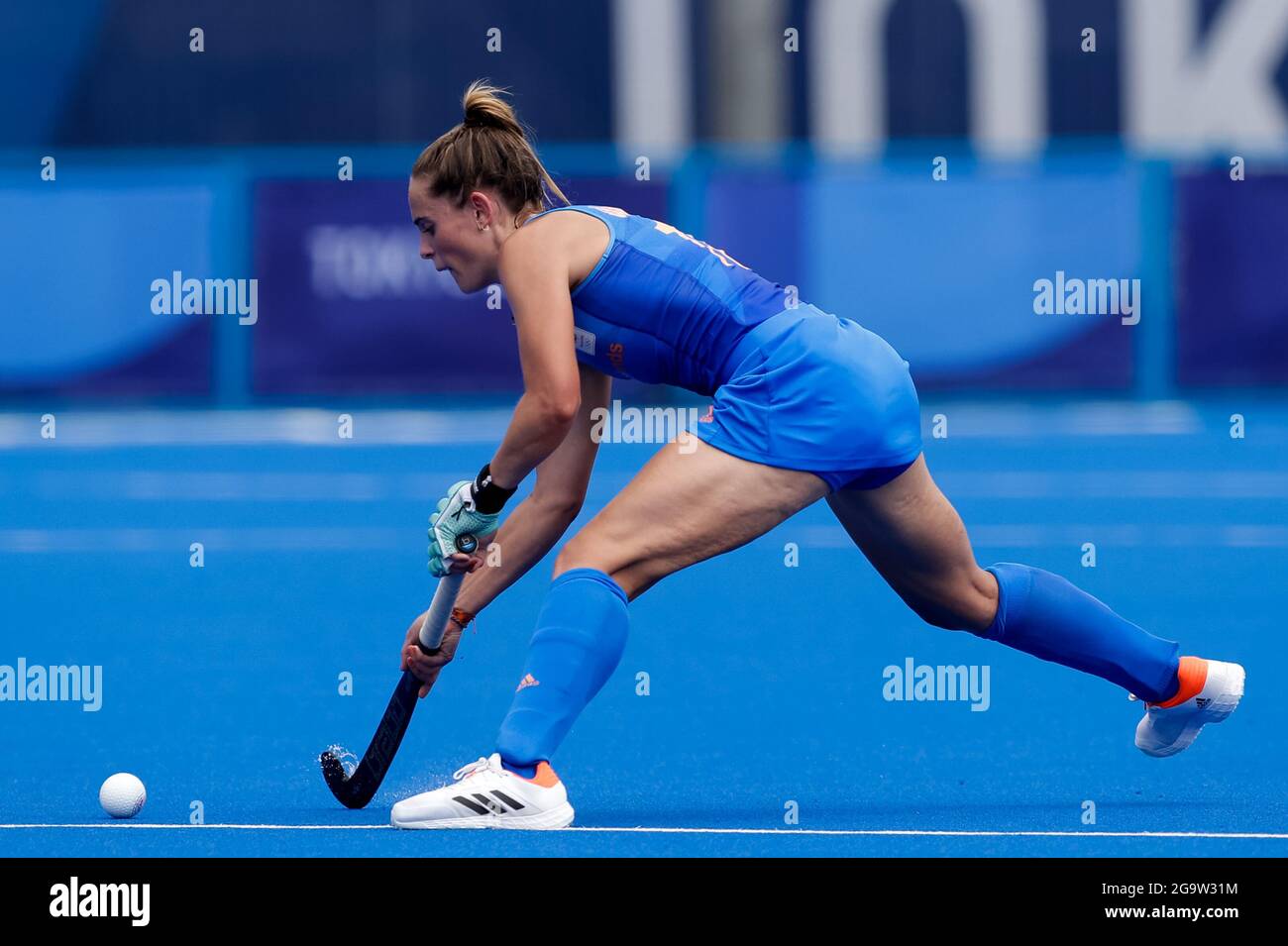 TOKYO, JAPAN - JULY 28: Pien Sanders of the Netherlands during the ...