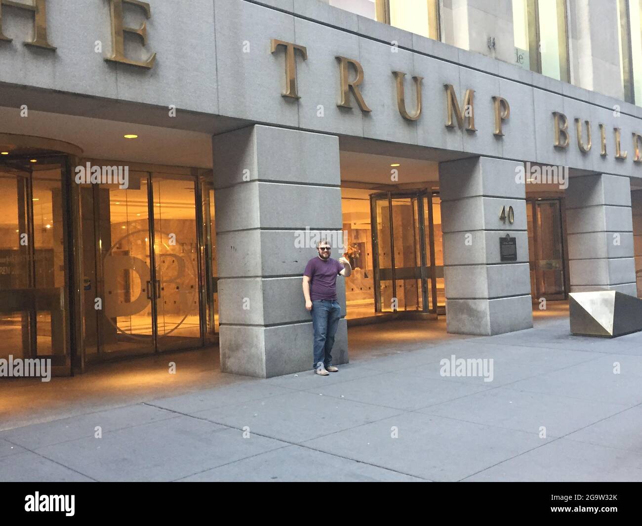 The Trump Building in New York Stock Photo - Alamy