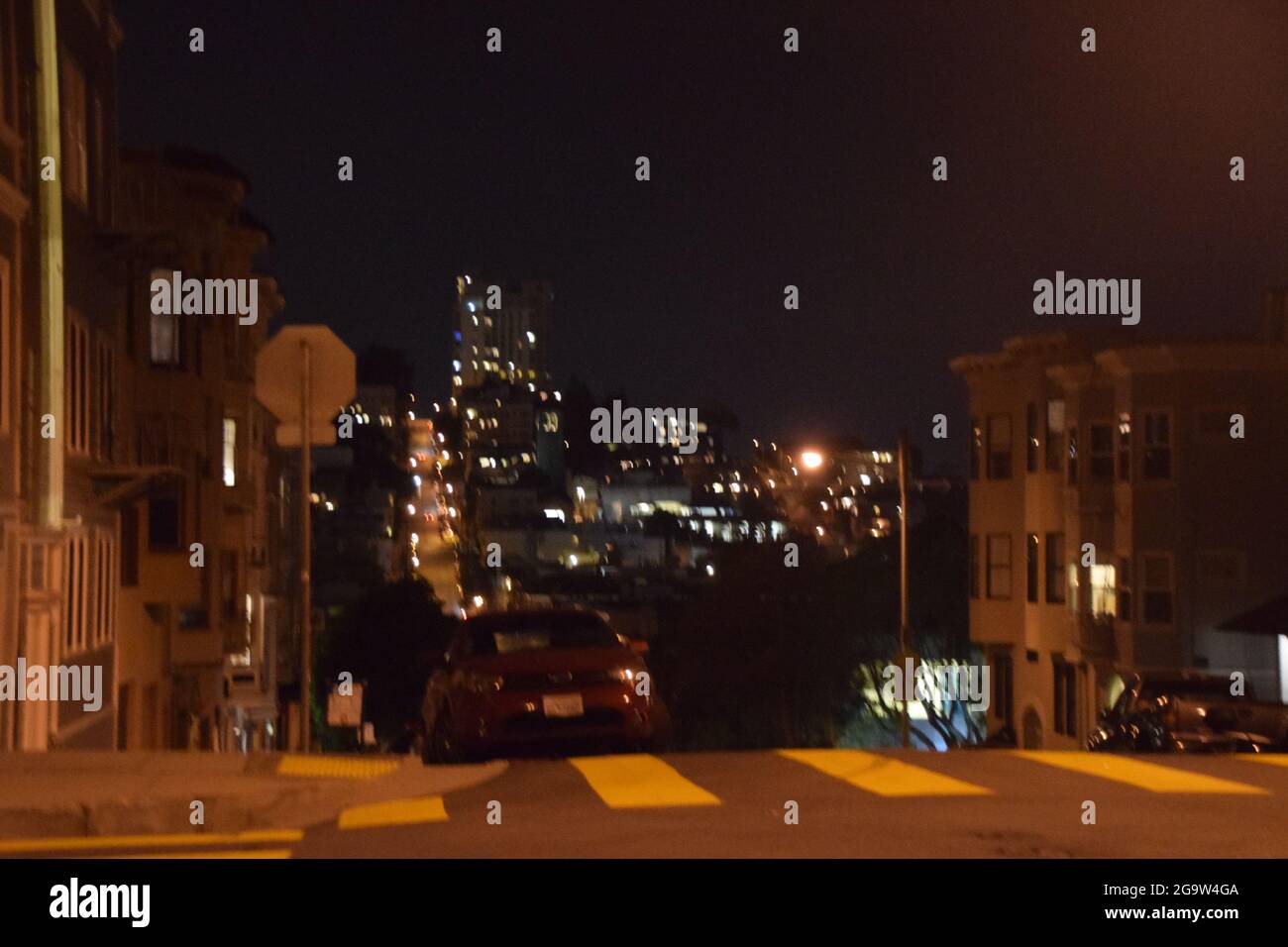 Panorama san francisco night hi-res stock photography and images - Alamy