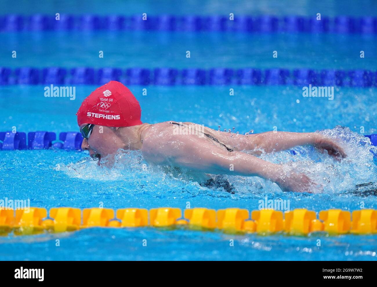Great Britain's Laura Stephens in the Women's 200m butterfly semifinal ...