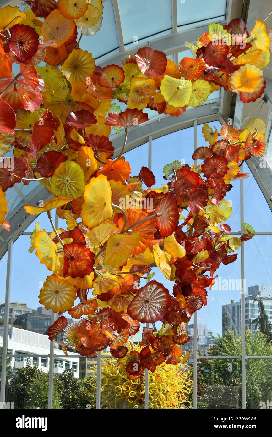 Chihuly Garden and Glass, Seattle, Washington Stock Photo - Alamy