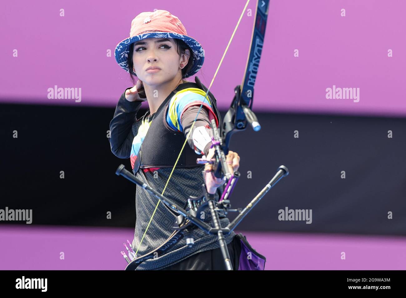 Female Olympic Archer