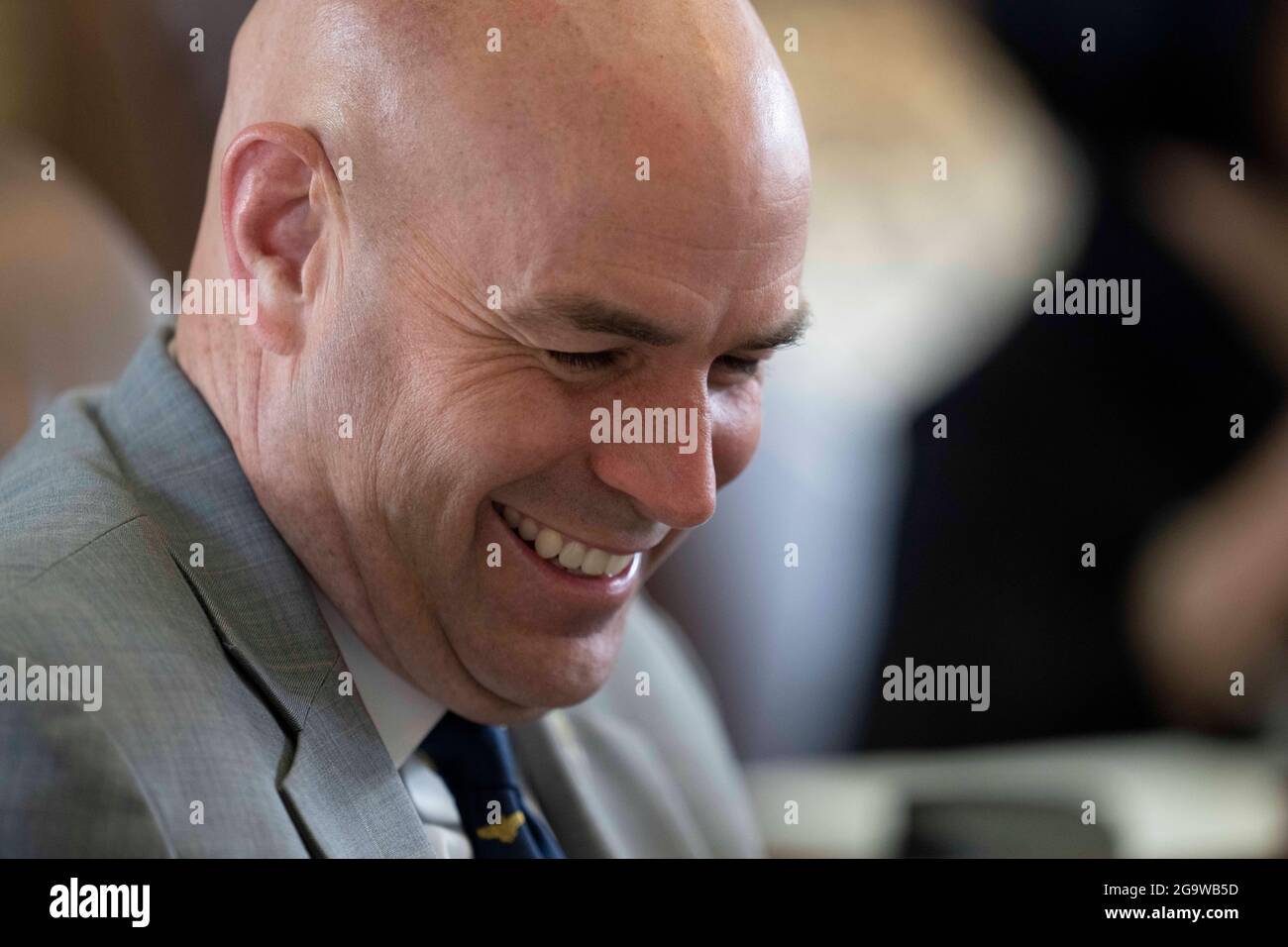 Austin, TX, USA. 25th May, 2021. State Rep. JAKE ELLZEY, shown here in ...