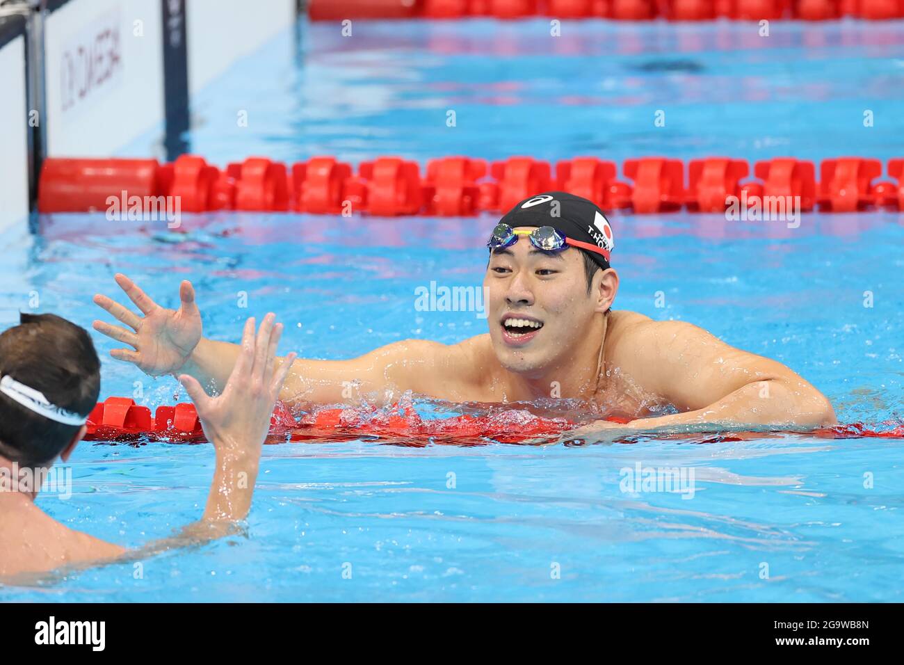 Tokyo, Japan. 28th July, 2021. Tomoru Honda (JPN) Swimming : Men's 200m ...