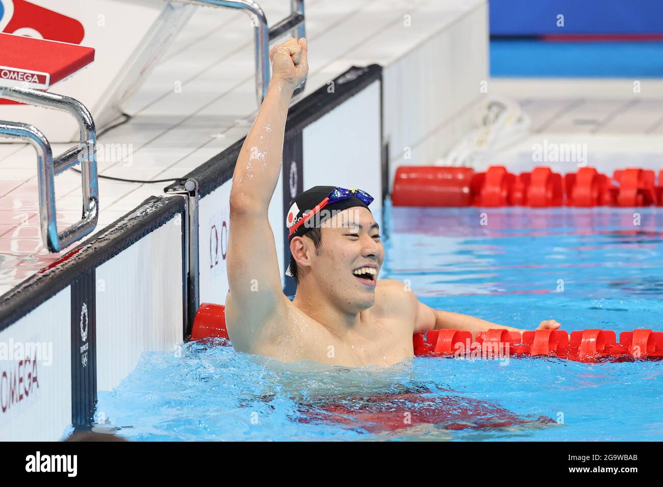 Tokyo, Japan. 28th July, 2021. Tomoru Honda (JPN) Swimming : Men's 200m ...
