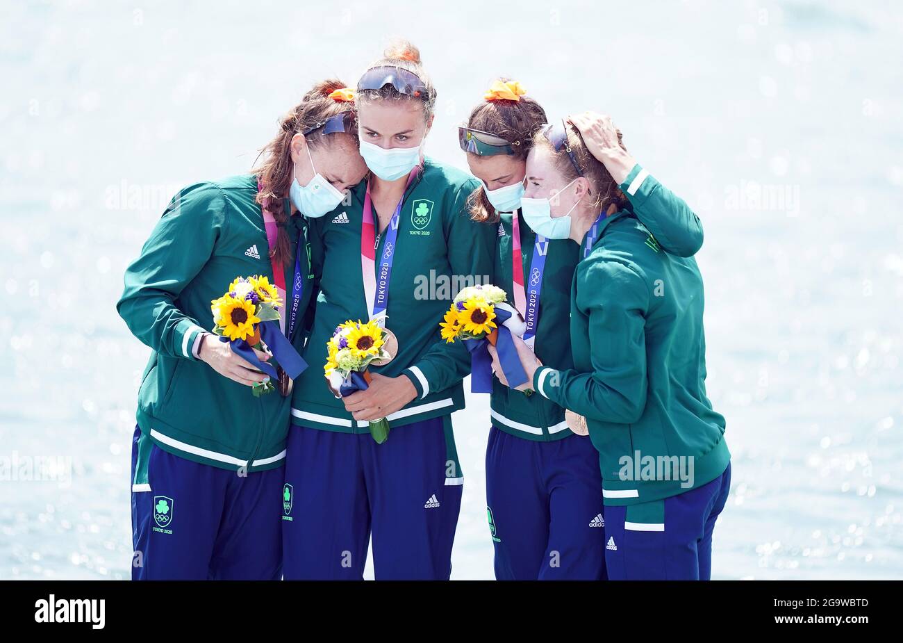 Republic of Ireland’s Emily Hegarty, Fiona Murtagh, Eimear Lambe and ...