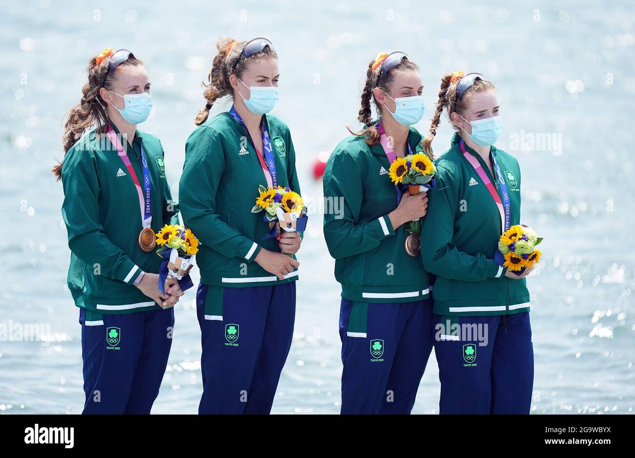 Republic of Ireland’s Emily Hegarty, Fiona Murtagh, Eimear Lambe and ...