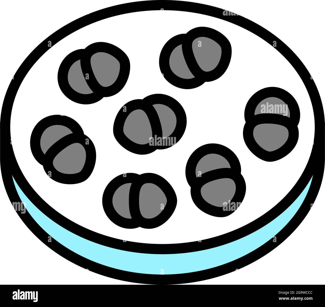 enterococcus infection color icon vector illustration Stock Vector ...