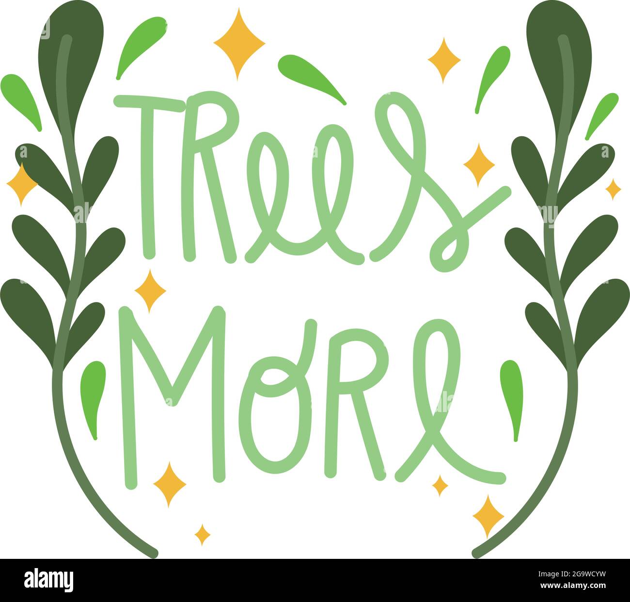 more trees text Stock Vector Image & Art - Alamy