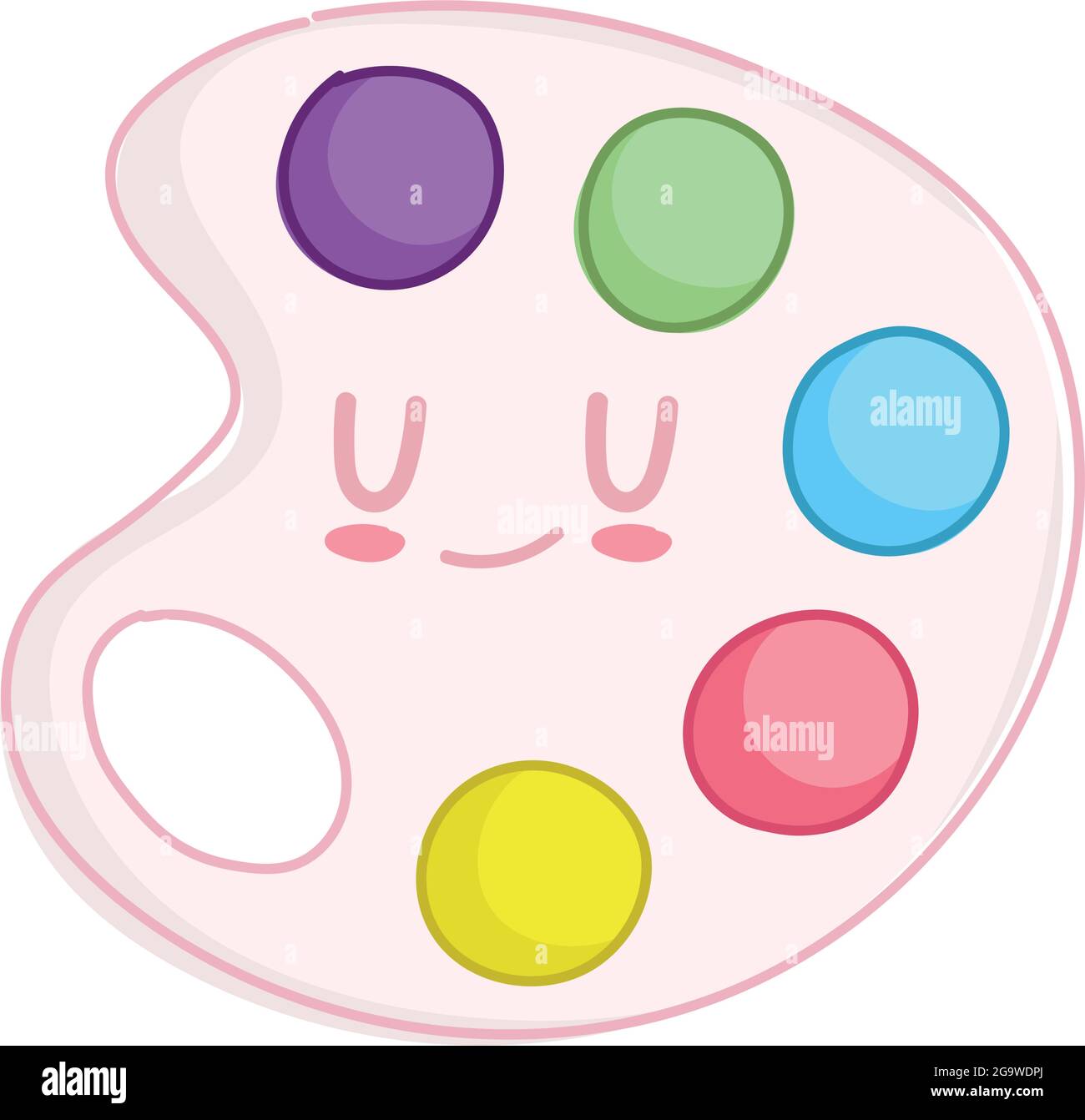 cute color palette Stock Vector Image & Art - Alamy