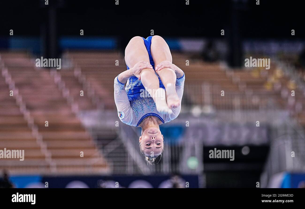July 27, 2021: Angelina Melnikova of Russian Olympic Committee {during ...