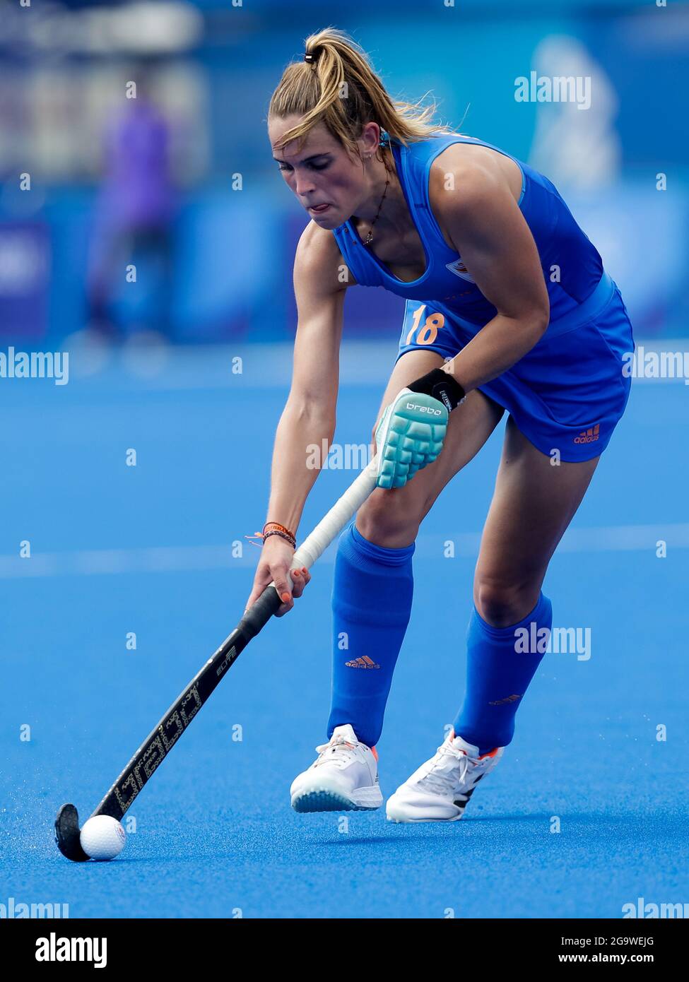TOKYO, JAPAN - JULY 28: Pien Sanders of the Netherlands during the ...
