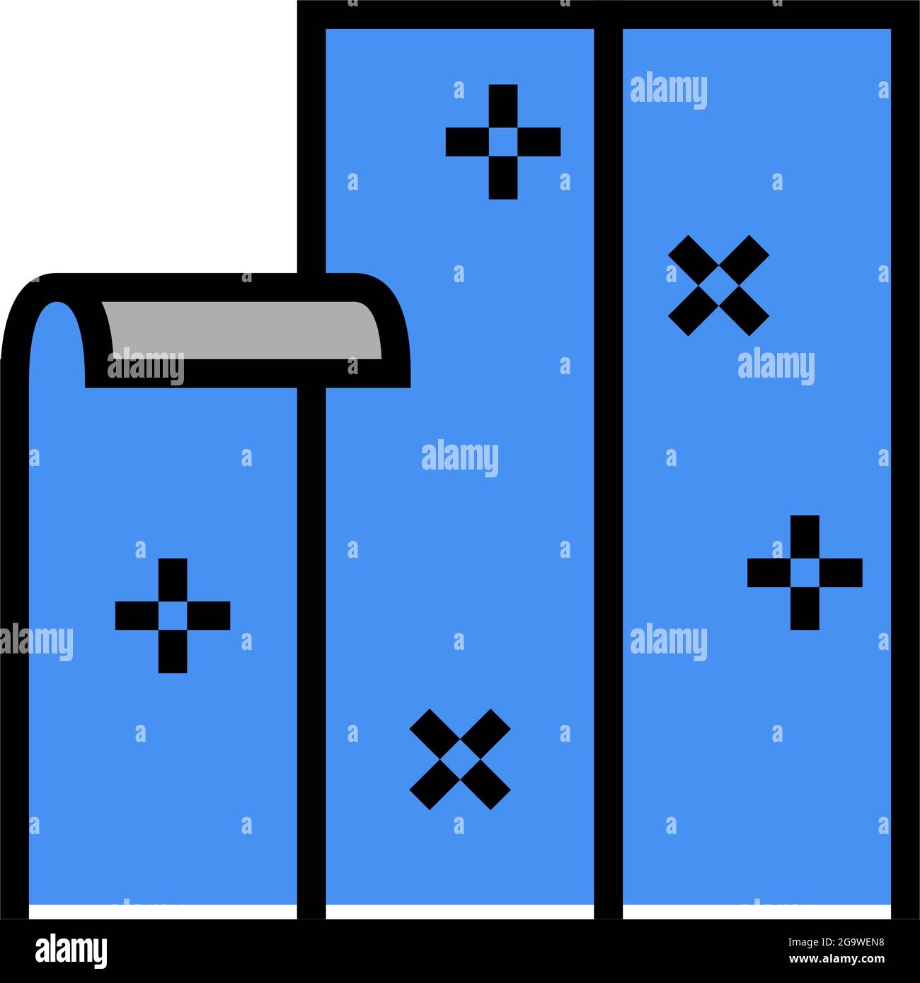 vinyl covering color icon vector illustration Stock Vector Image & Art ...