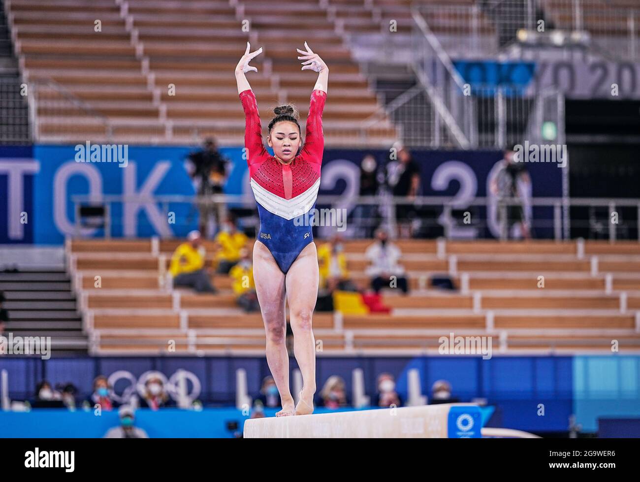 July 27, 2021: !! {during women's Artistic Gymnastics team final at the ...