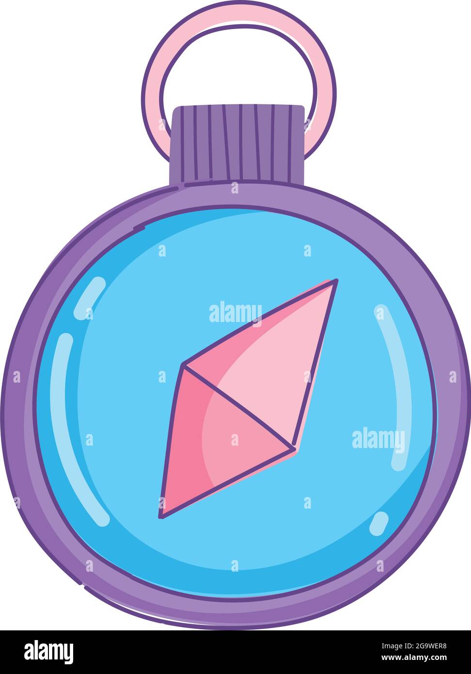 cartoon compass travel Stock Vector Image & Art - Alamy