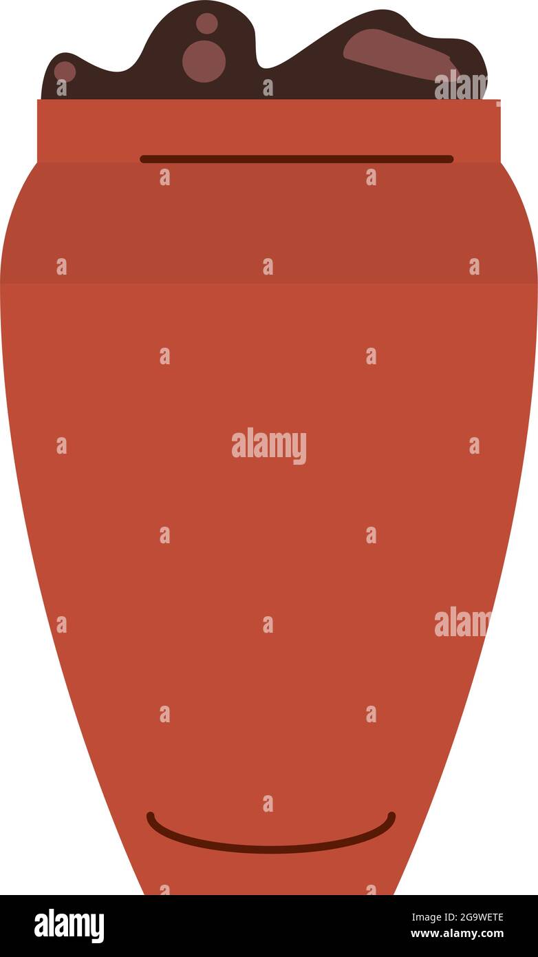 Humus pot Stock Vector Images - Alamy