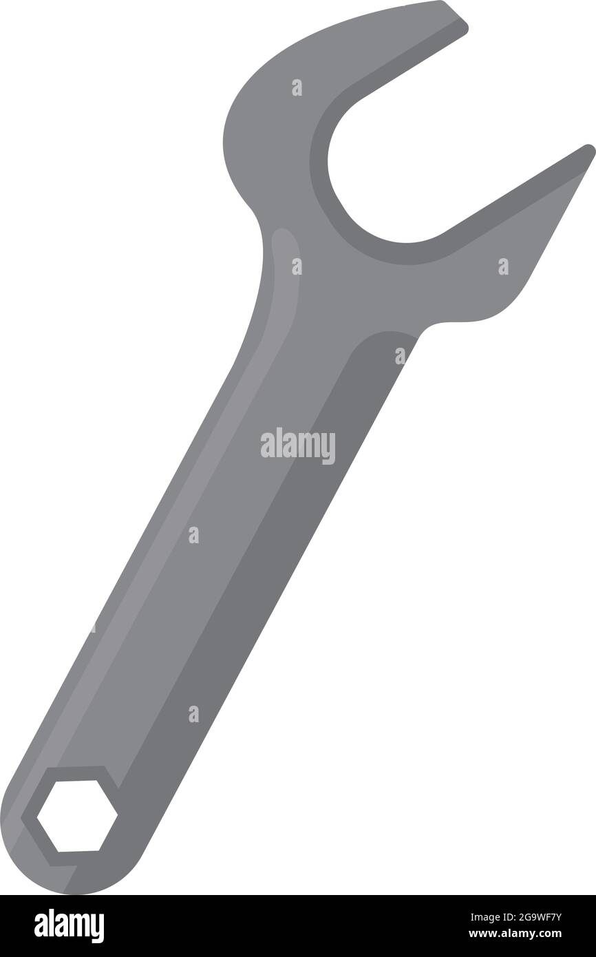 wrench key tool Stock Vector Image & Art - Alamy