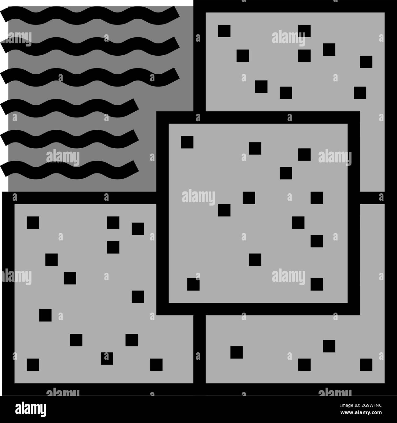 stone flooring color icon vector illustration Stock Vector Image & Art ...